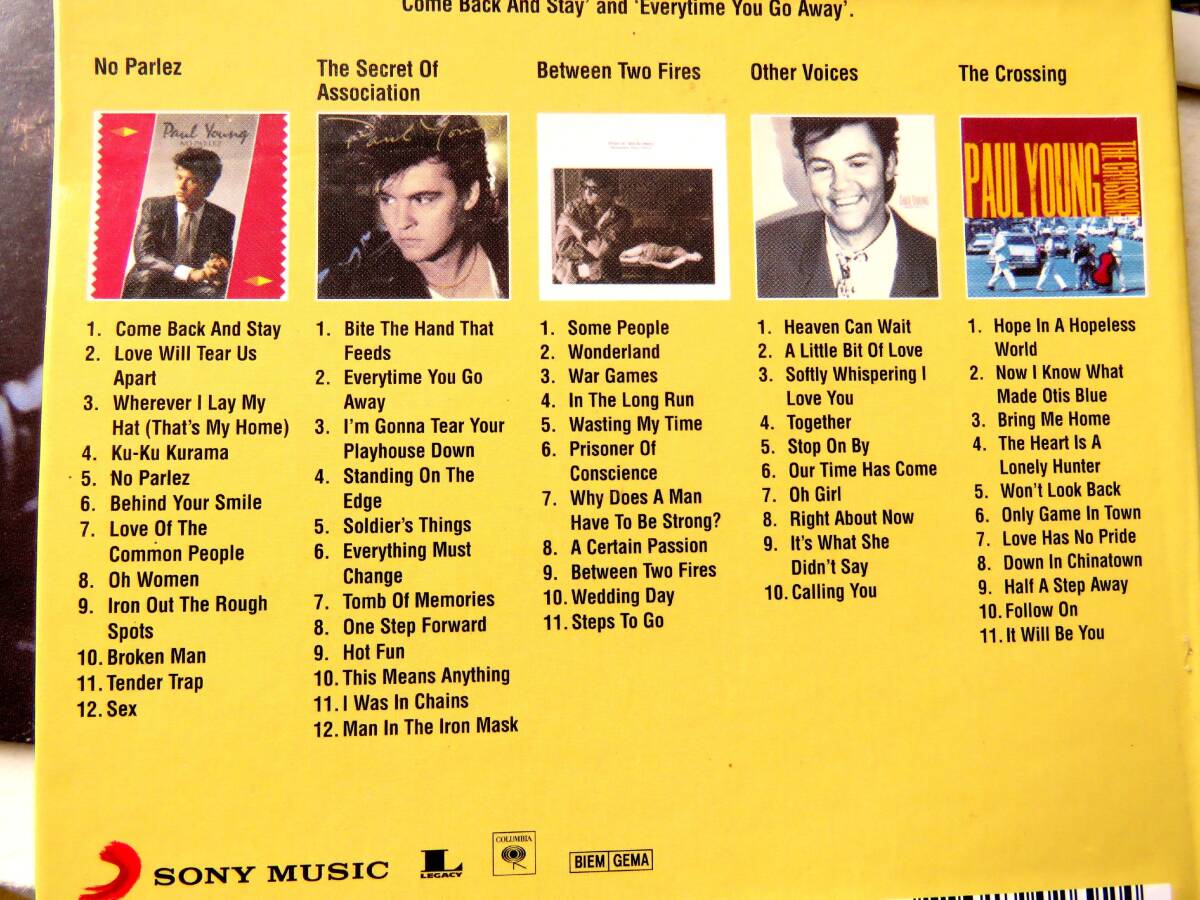 Yahoo!オークション - ポール・ヤング 5CD