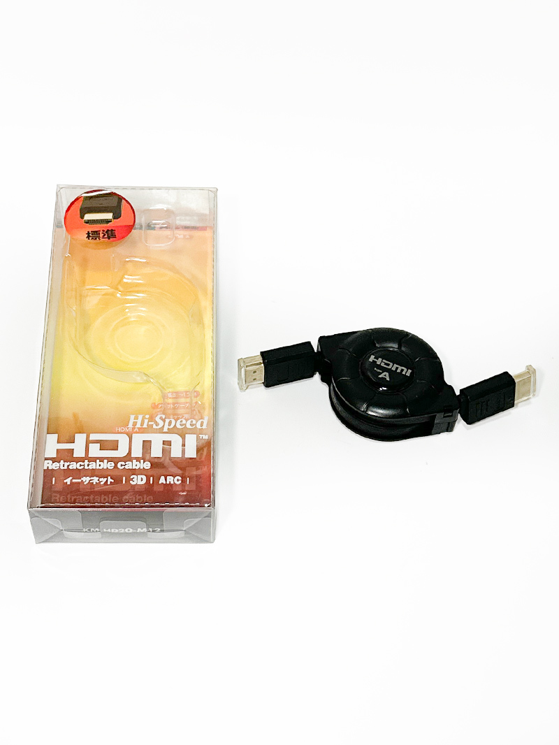 Yahoo!オークション - サンワサプライ HDMI巻取りケーブル KM-HD20-M12...