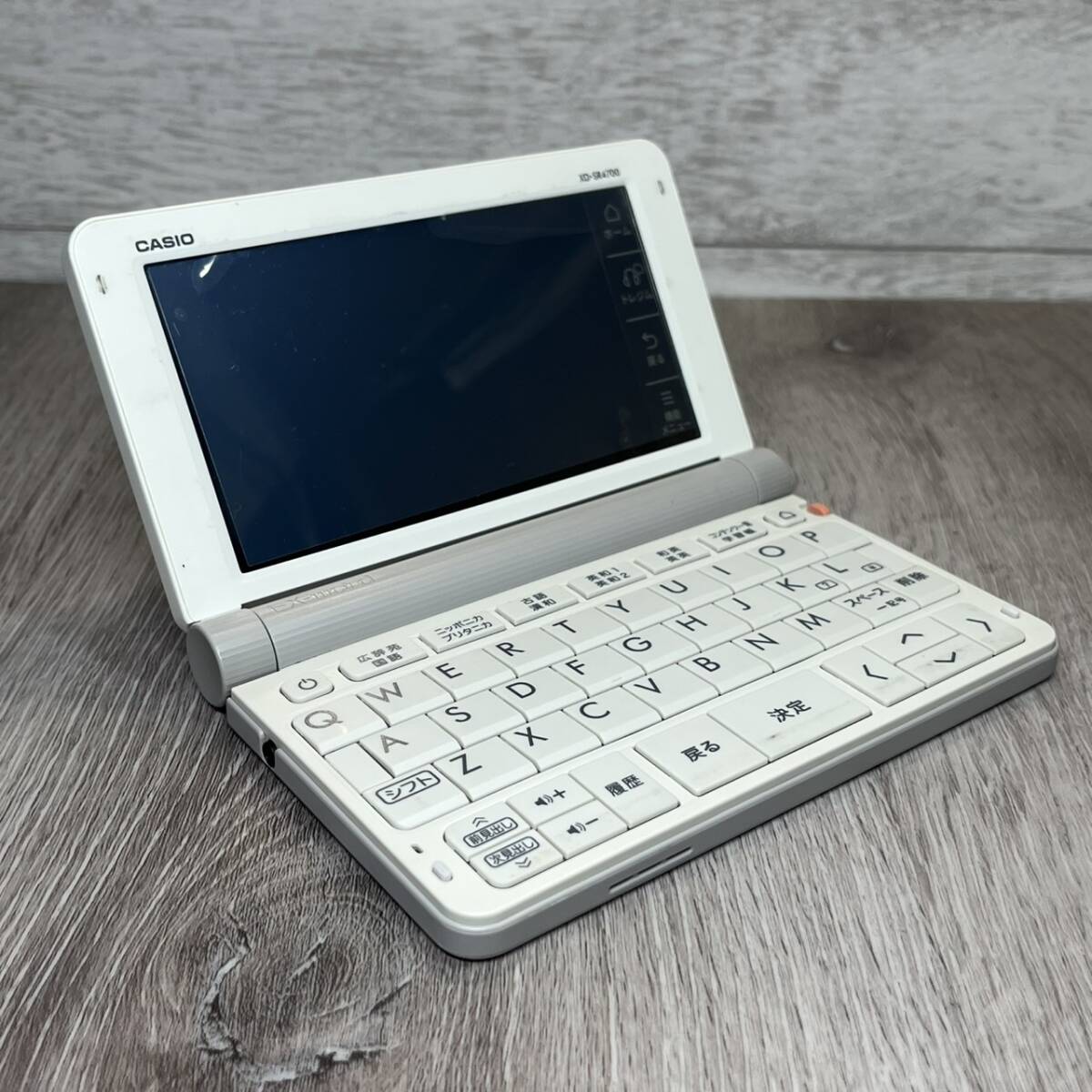 Yahoo!オークション - 【YH-1557】中古品 CASIO XD-SR4700 電子辞書 カ...