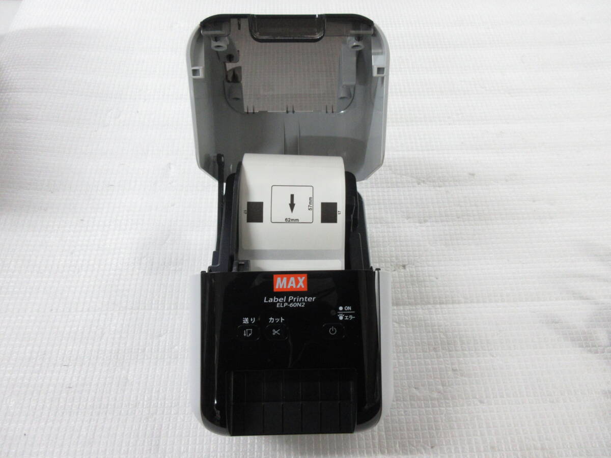 Yahoo!オークション - 感熱ラベルプリンター ELP-60N2 MAX マックス