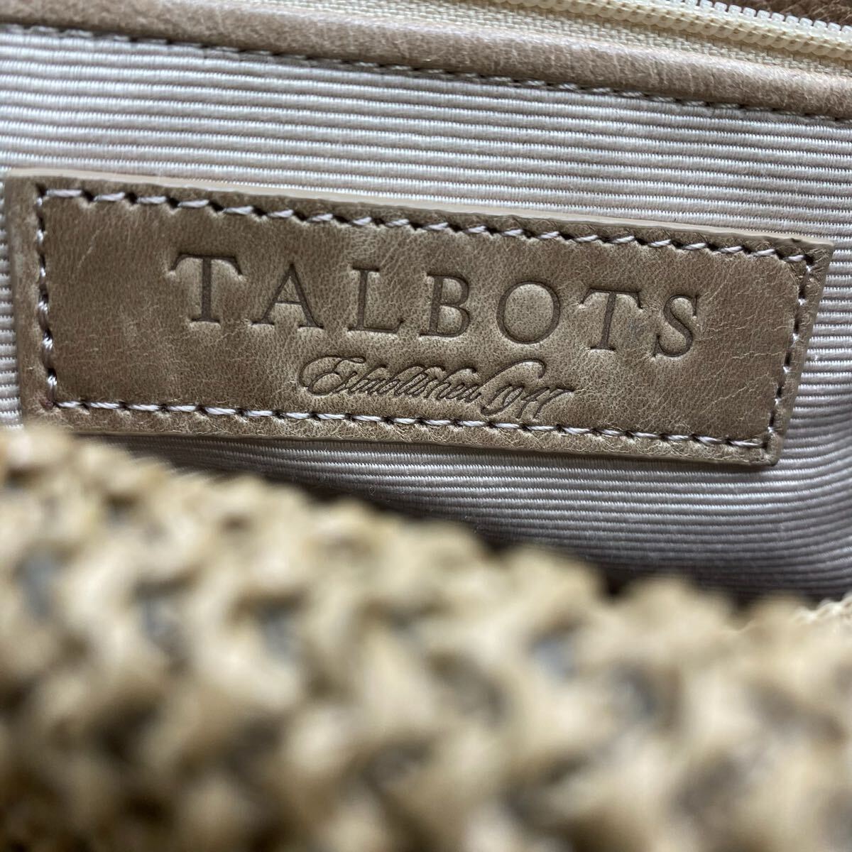 Yahoo!オークション - TALBOTS タルボット ハンドバッグ ショルダーバ...