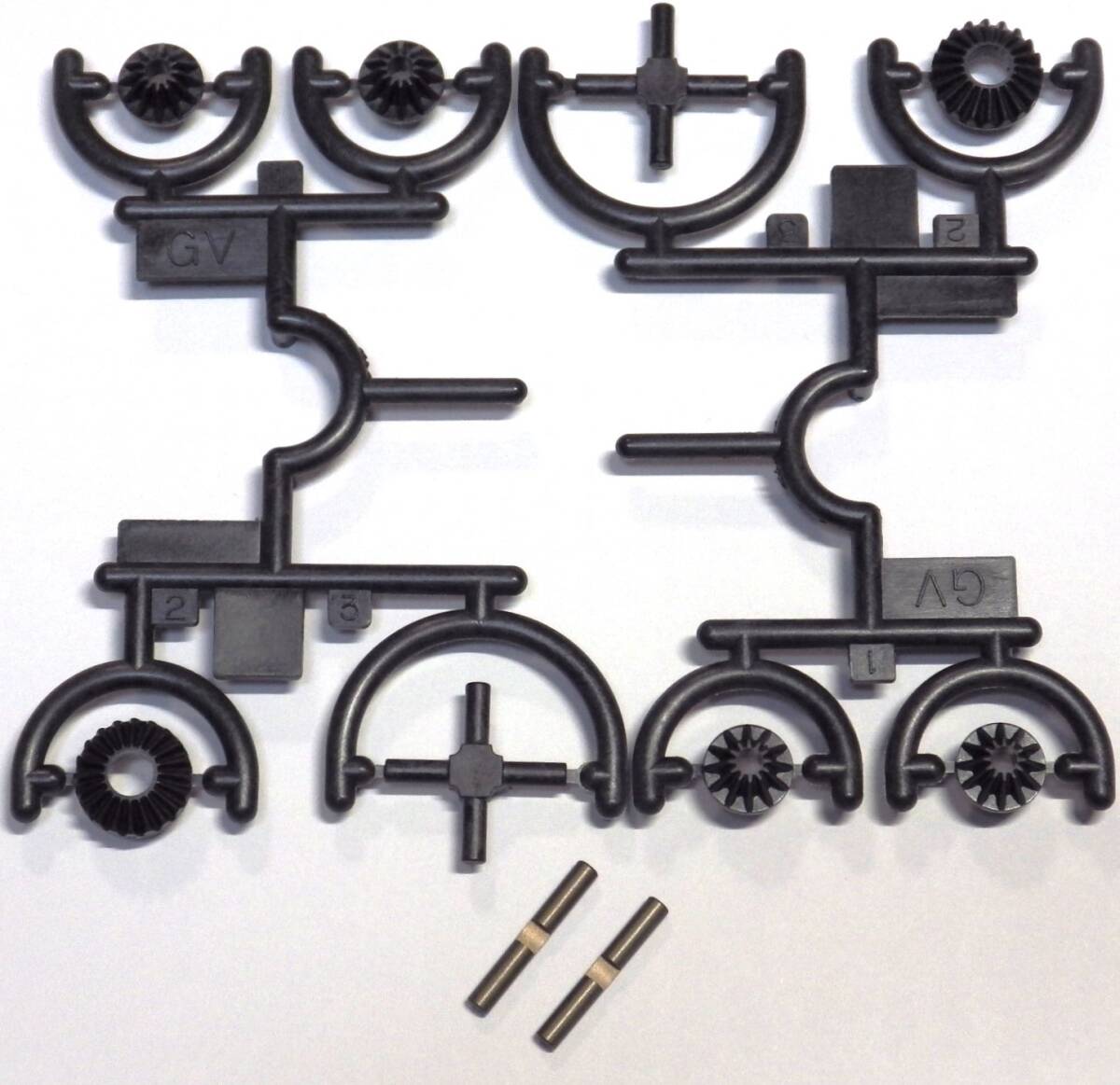 Yahoo!オークション - タミヤ ギヤデフベベルギヤset + 金属 クロスシ...