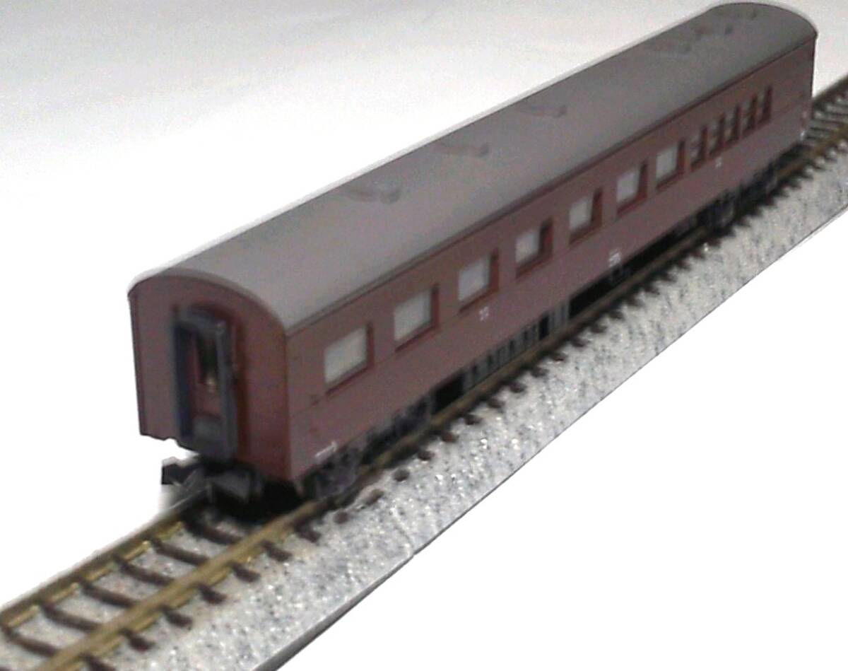 Yahoo!オークション - KATO 44系客車 マシ35(食堂車・茶) /定形外発...