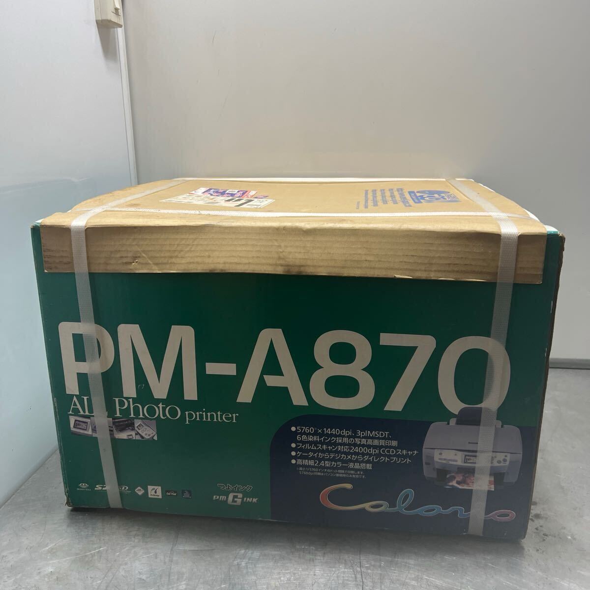 Yahoo!オークション - A135 新品 エプソン PM-A870 フォト複合機 未使...