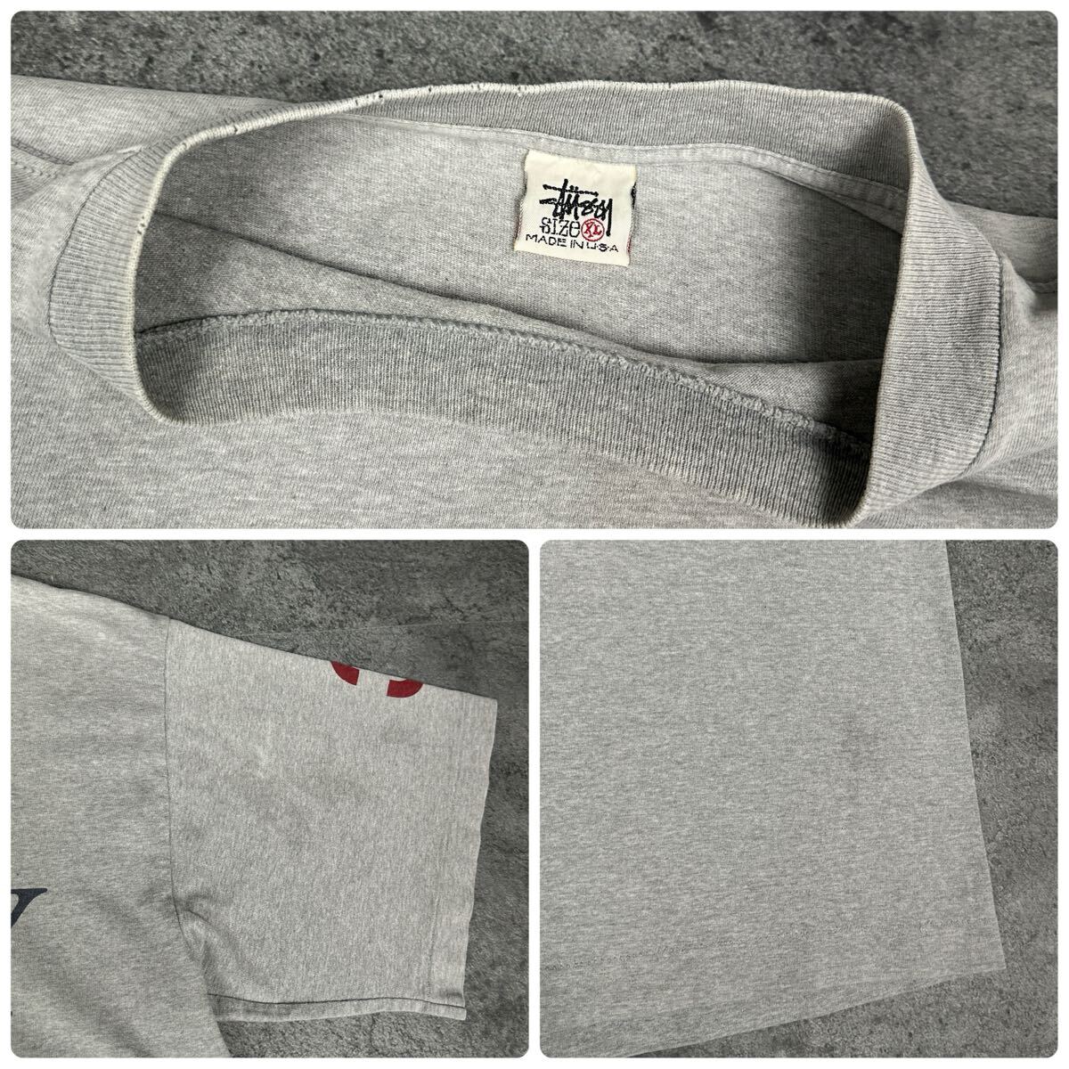 Yahoo!オークション - old stussy 90s ナンバープリント Tシャツ USA製...