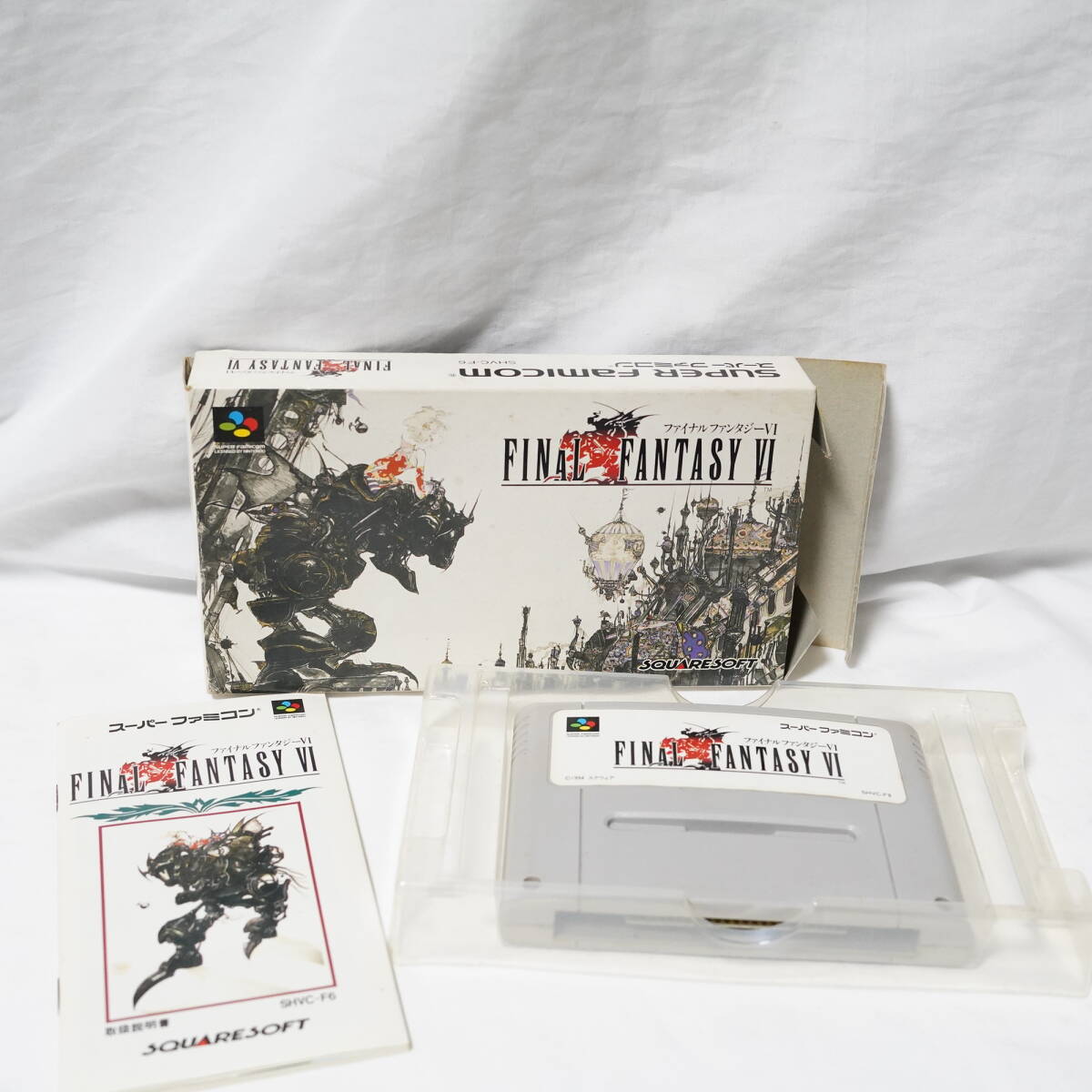 Yahoo!オークション - SFCソフト FINAL FANTASY VI SHVC-F6