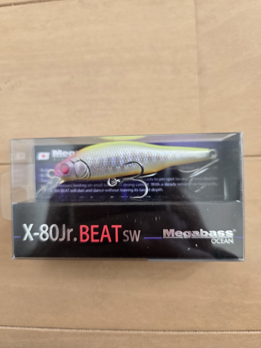 Yahoo!オークション - 【未開封美品】 メガバス X-80Jr.BEAT SW GG TEA...