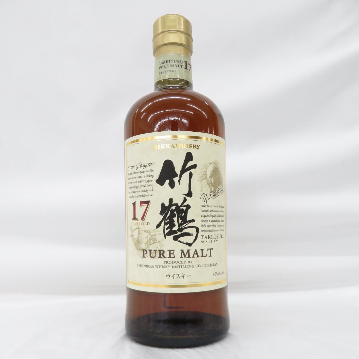未開栓 NIKKA ニッカ 竹鶴 17年 ピュアモルト ウイスキー 700ml 43％ 11816310 0402(日本)｜売買されたオークション情報、yahooの商品情報をアーカイブ公開 ...