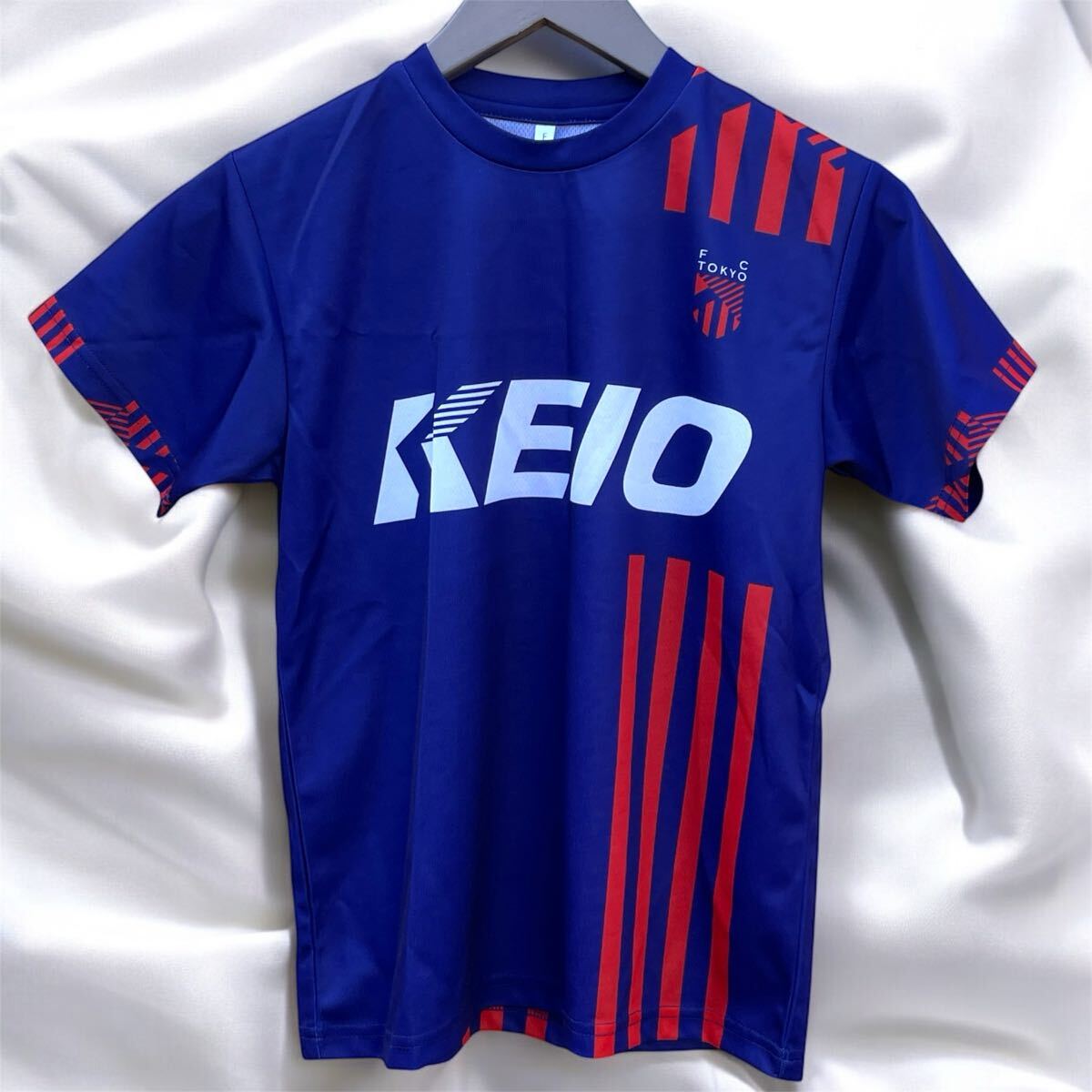 Yahoo!オークション - 極美品 FC東京 KEIO キッズ 応援ユニフォーム 京...