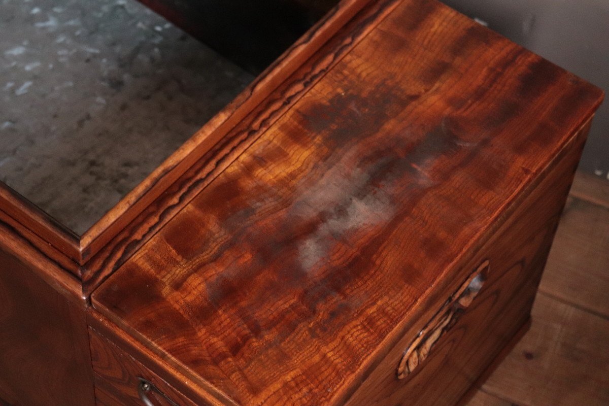 Yahoo!オークション - E058 豪華 長火鉢 手あぶり 取手黒柿 古道具 暖 ...