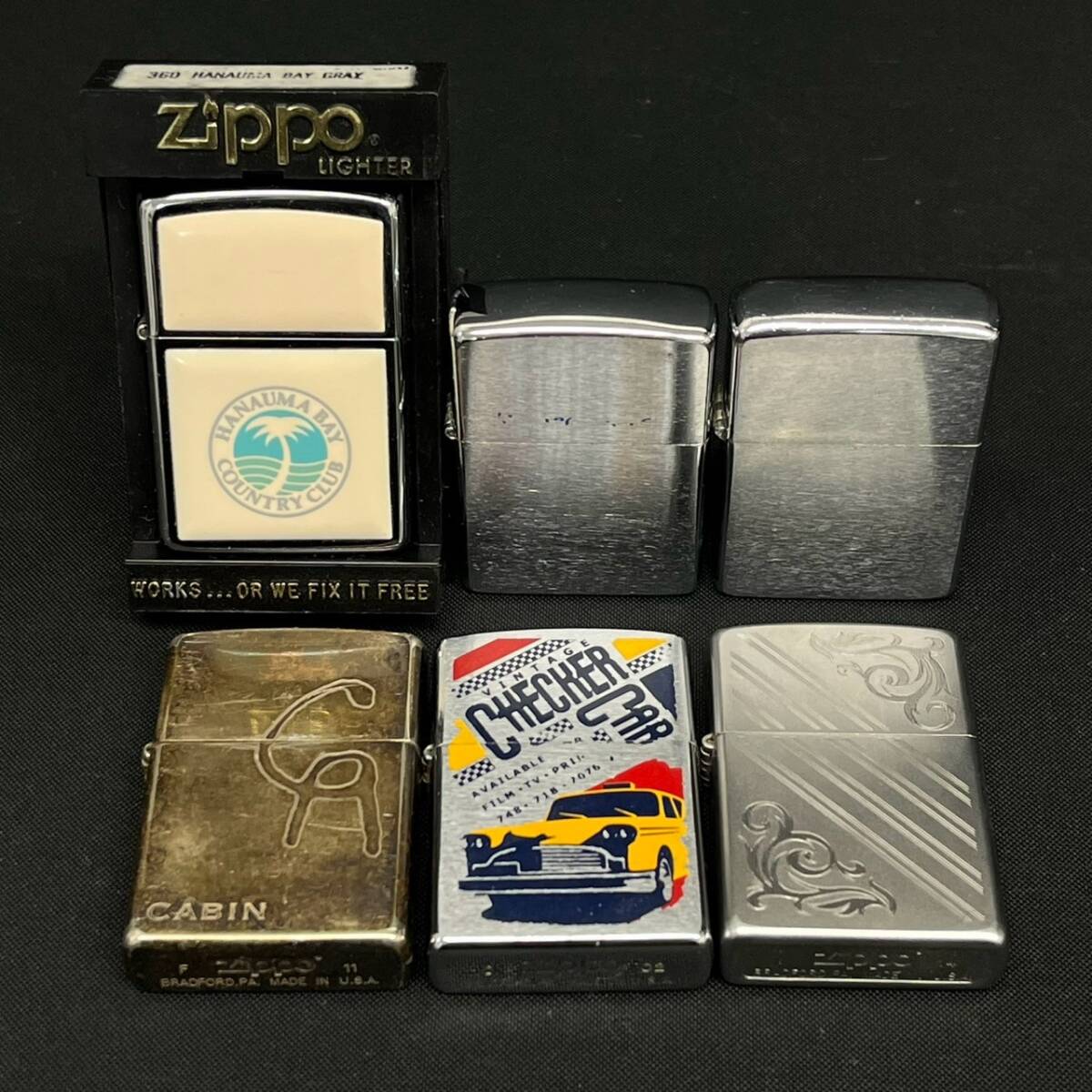 Yahoo!オークション - BBd105D 60 Zippo 6点 まとめ HANAUMA BAY COUNT...