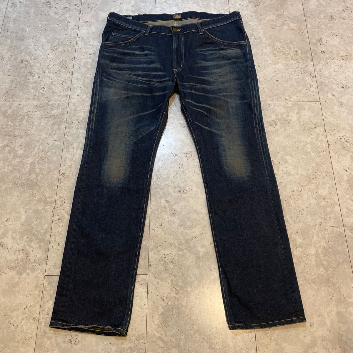 Yahoo!オークション - w42 美品 リー ライダース LEE ストレートデニム...