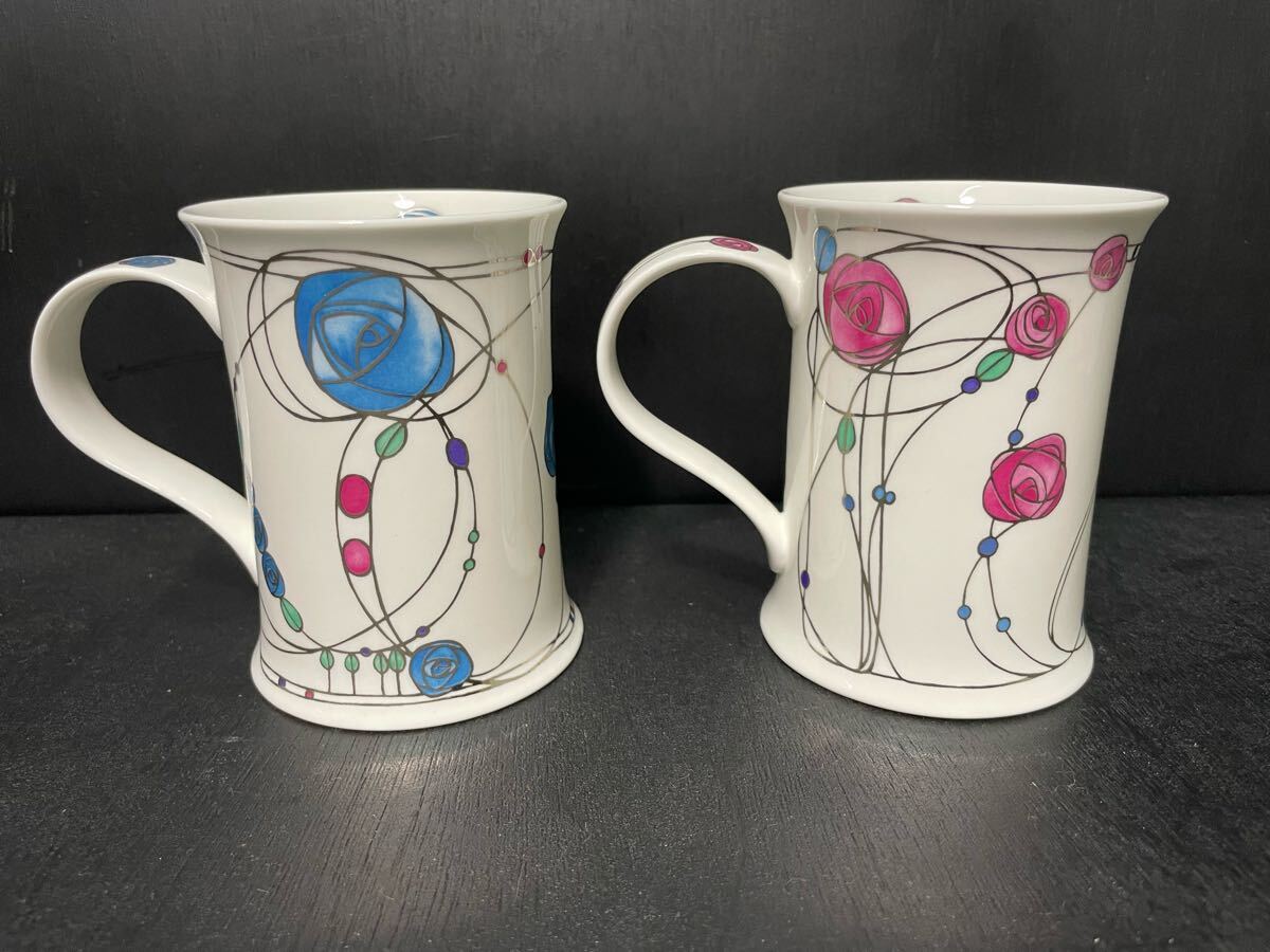 Yahoo!オークション - DUNOON ROTHESAY マグカップ 薔薇 花柄 ペア 洋...