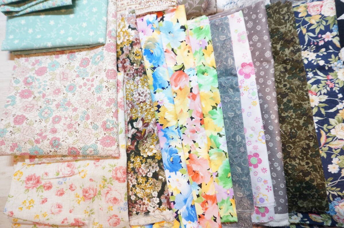 Yahoo!オークション - 【Z328.O】超大量 布 生地 はぎれ 約12.5㎏ 花柄...