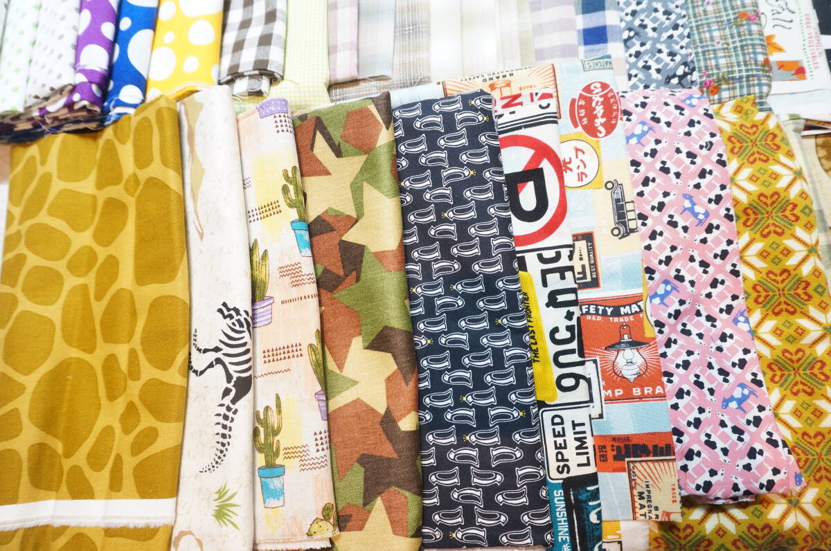 Yahoo!オークション - 【Z328-4.O】超大量 布 生地 はぎれ 約13.8㎏ サ...