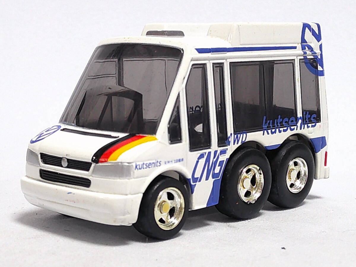 Yahoo!オークション - チョロ Q (白) クセニッツ CITYⅢ CNG 4WD バス ...