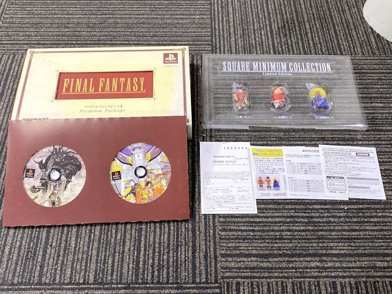 Yahoo!オークション - 【通電動作未確認】PS用ソフト FF1 FF2 プレミア...