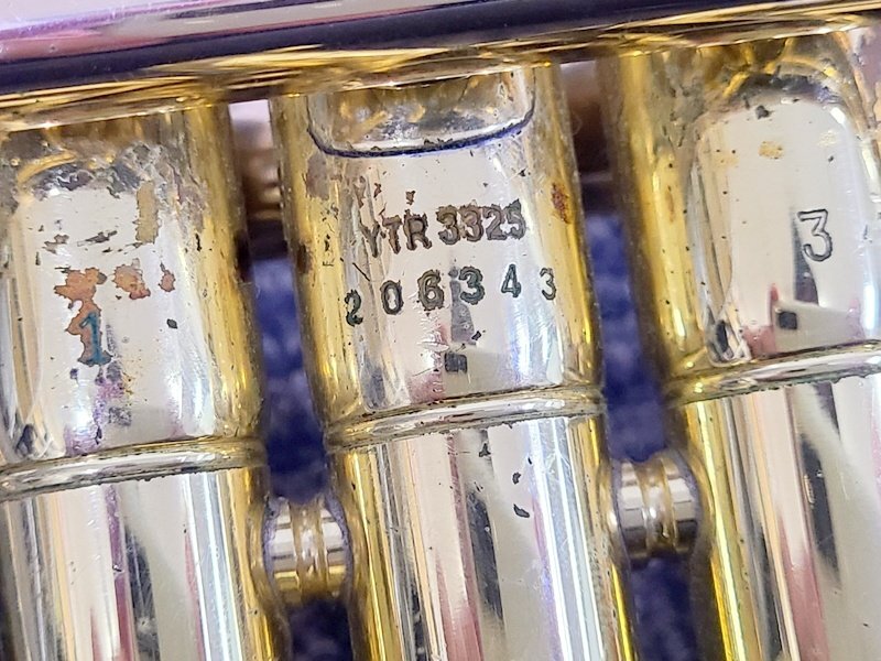 Yahoo!オークション - YAMAHA YTR-3325 トランペット ヤマハ ケース付...