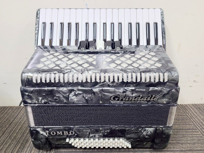 Yahoo!オークション - TOMBO GT-60B-5 Grandaile アコーディオン 34鍵 ...