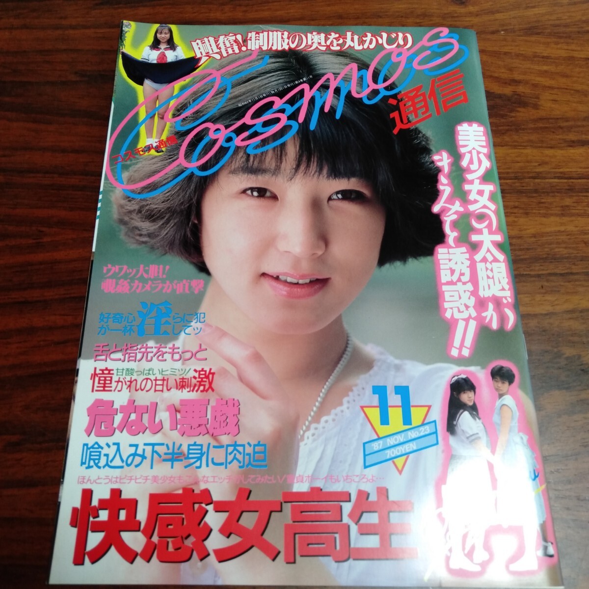 Yahoo!オークション - 2315 コスモス通信 1987年11月 レトロ エロ本 成...