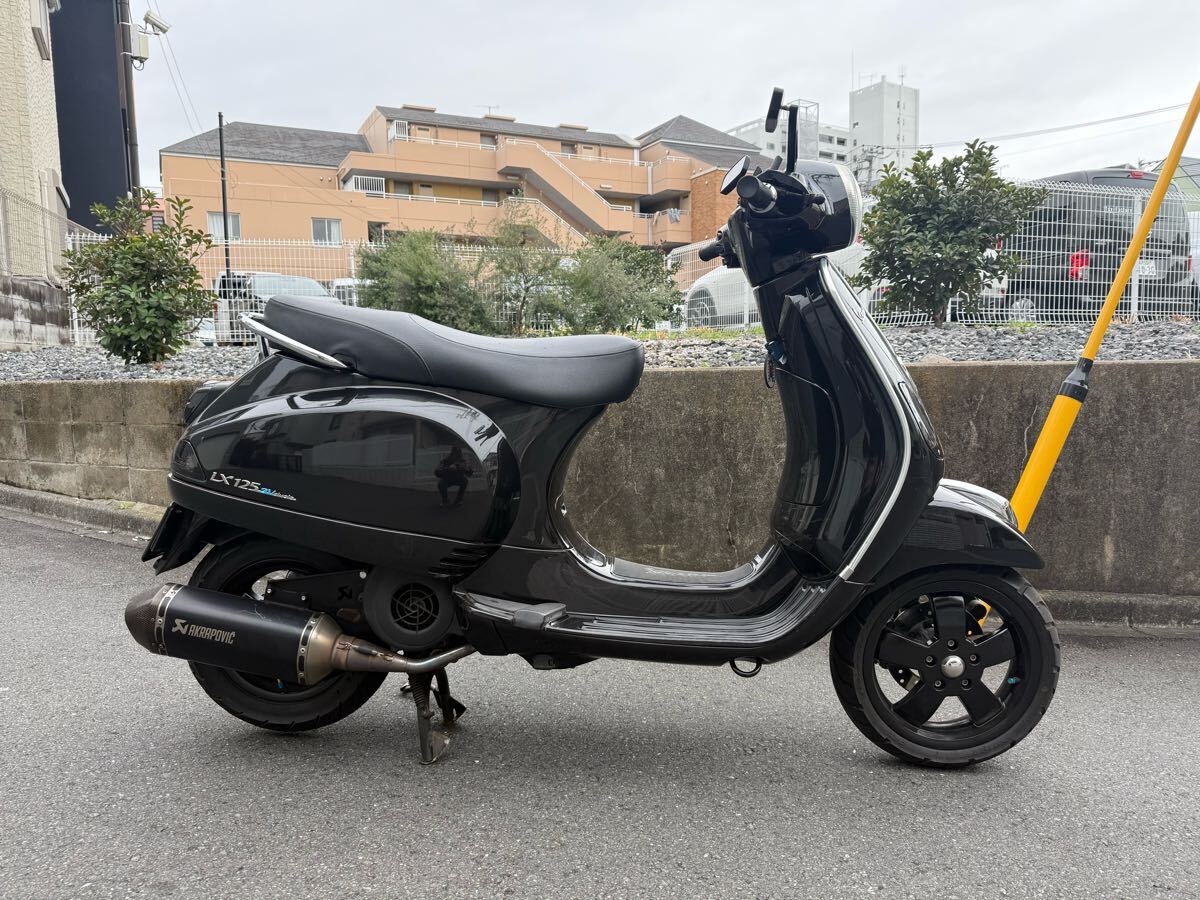 Yahoo!オークション - フルカスタム ベスパ Vespa LX125 3V 125cc
