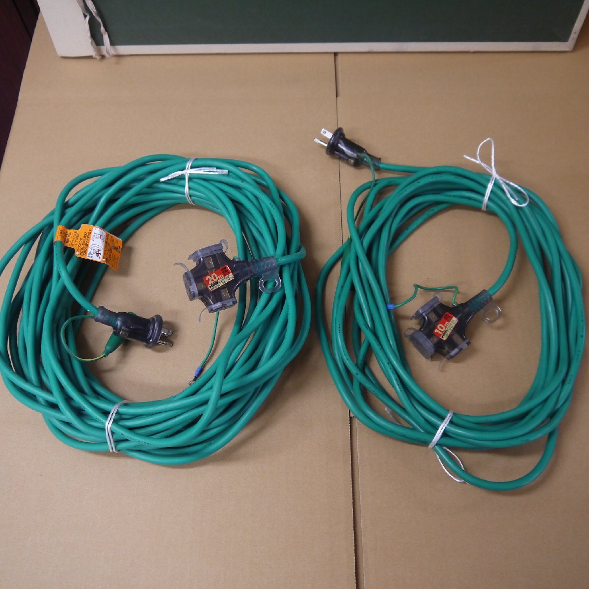 2本セット 品 HATAYA ハタヤ 延長コード VCTF 2.0×3C 10m 20m 各1本 3口コンセント(工具用延長コード)｜売買されたオークション情報、yahooの商品情報を ...