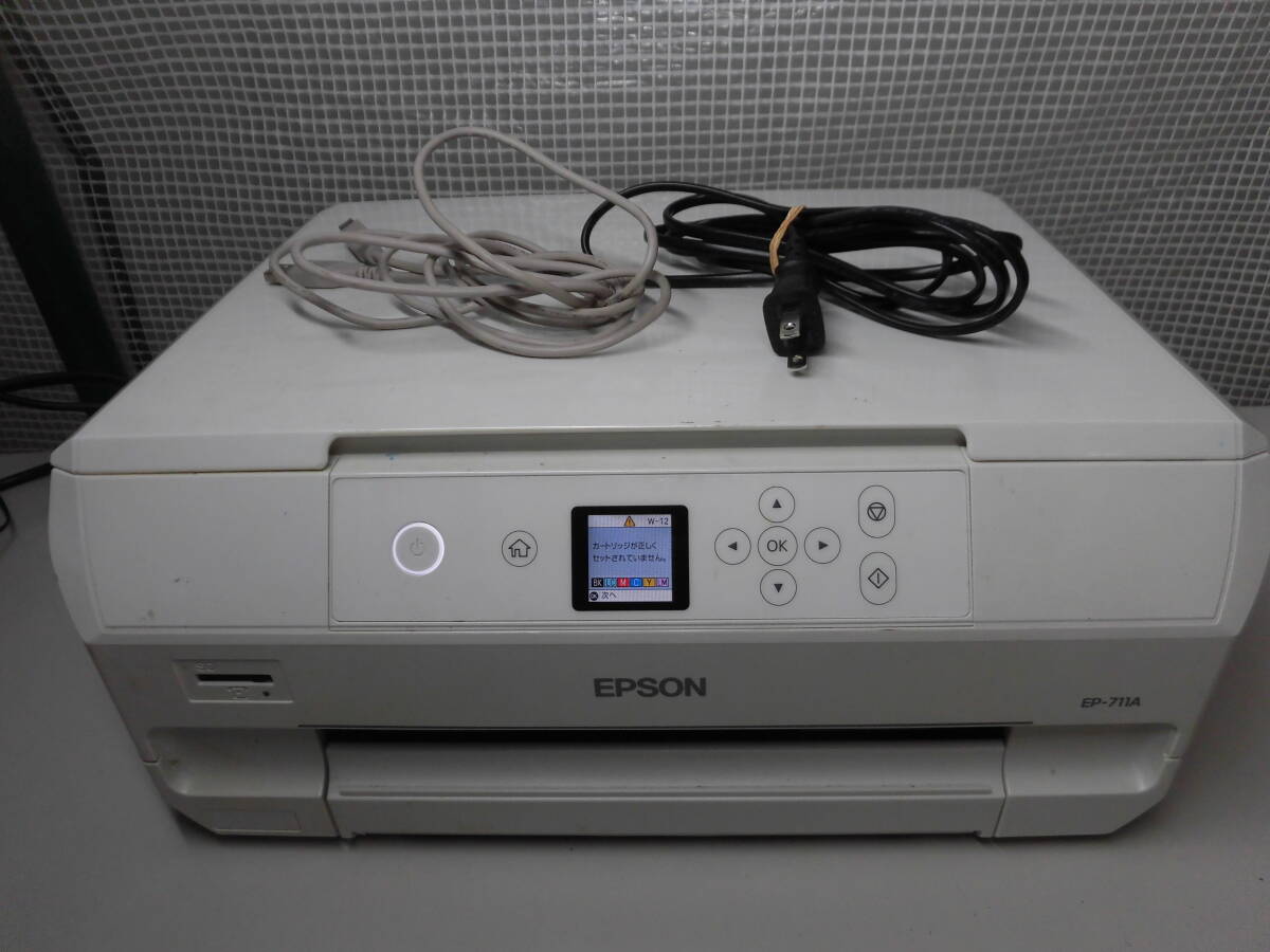 Yahoo!オークション - 1196 EPSON インクジェットプリンター EP-711A ...