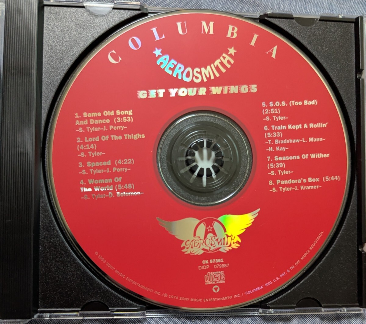 Yahoo!オークション - エアロスミス aerosmith GET YOUR WINGS CD