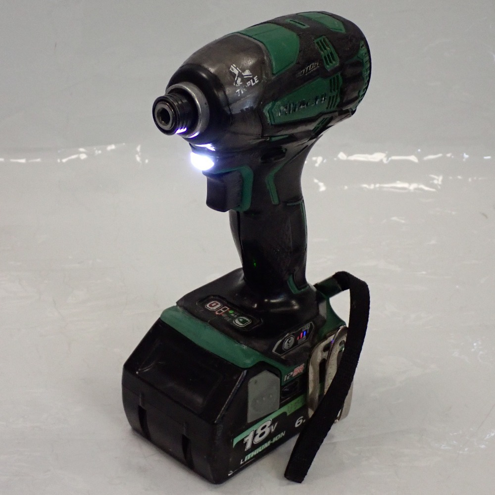 Th985931 日立工機 コードレスインパクトドライバ 18V WH18DDL2 HiKOKI(本体)｜売買されたオークション情報、yahooの商品情報をアーカイブ公開 - オークファン ...