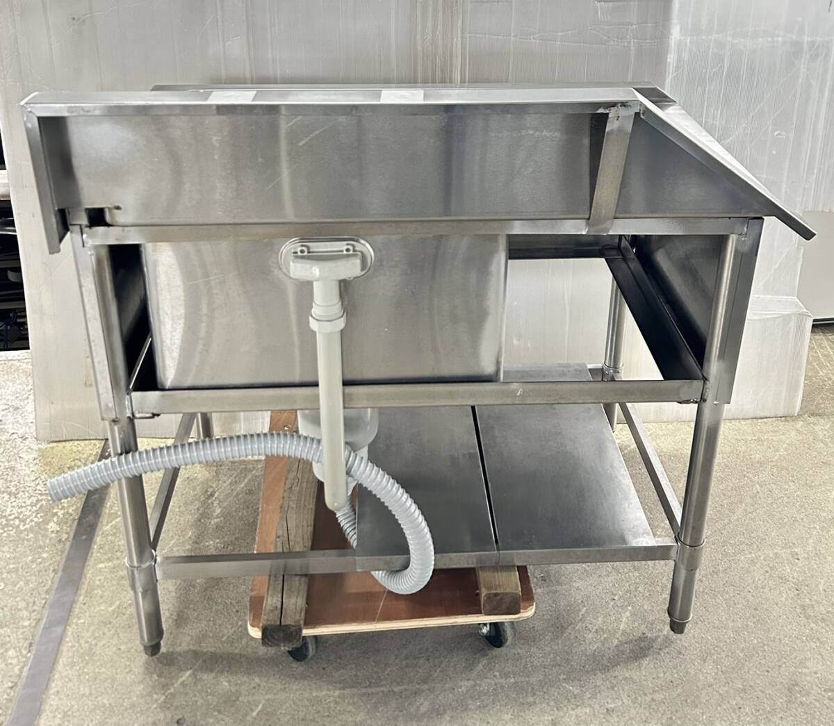 Yahoo!オークション - S319 1槽ソイルドシンク 約W950×D610×H800mm