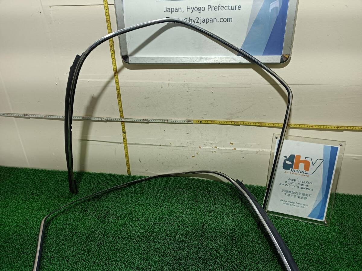 Yahoo!オークション - ホンダ リアウインドシールドサイドモールディン...