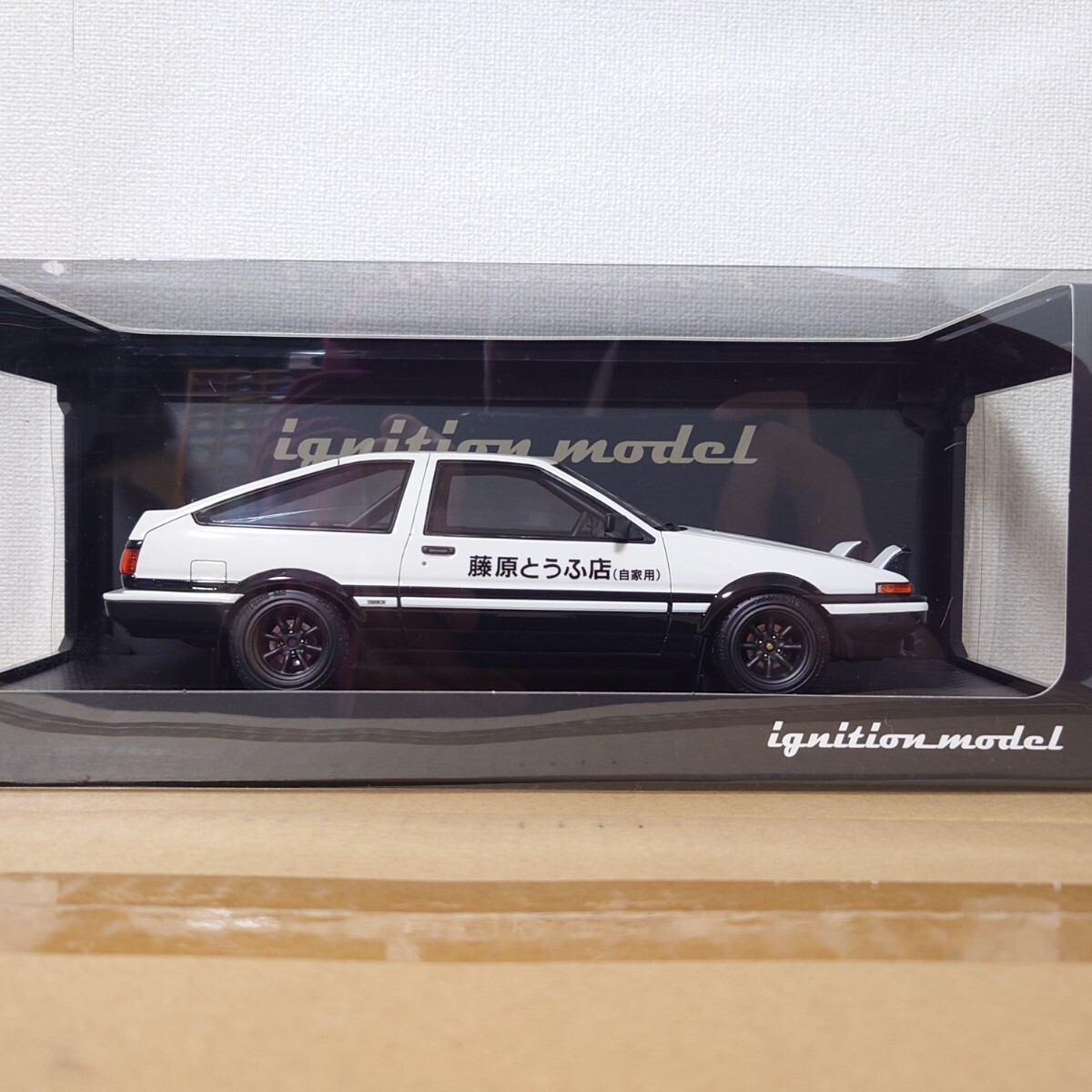 Yahoo!オークション - IG 1/18 頭文字D トヨタ スプリンタートレノ AE8...