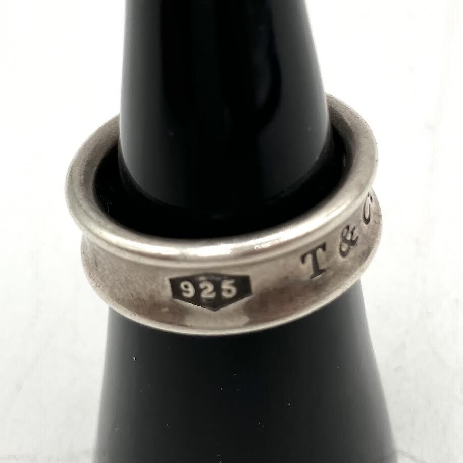 Yahoo!オークション - A2 TIFFANY＆Co. ティファニー ナローリング 925...