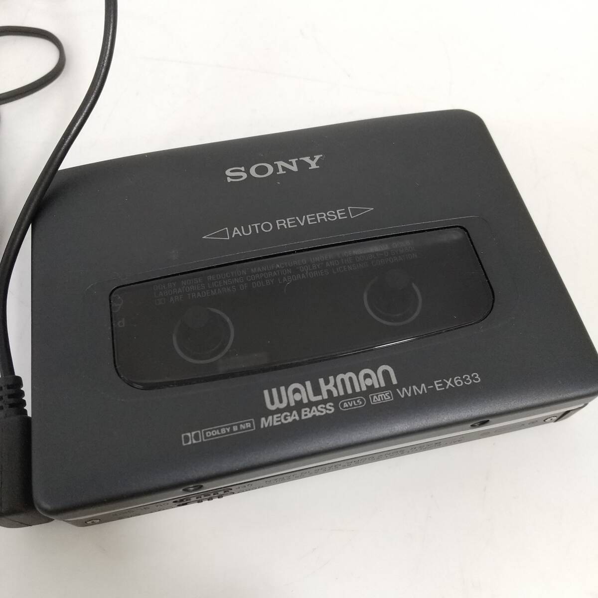 Yahoo!オークション - ソニー SONY WALKMAN WM-EX633-B ブラック カセ...