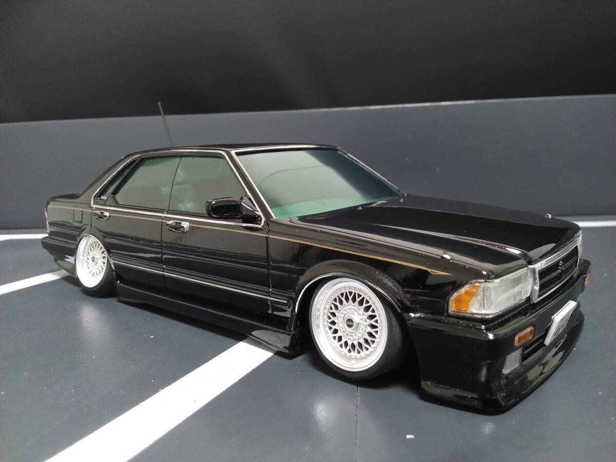 Yahoo!オークション - アオシマ 1/24 Y31 セドリック グランツーリス...