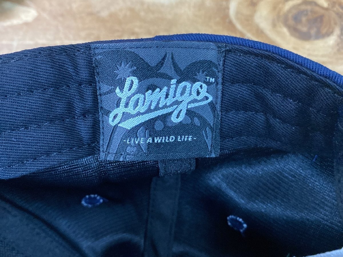 日本代購代標第一品牌【樂淘letao】－【H5-2019】希少 台湾プロ野球 Lamigo Monkeys ラミゴモンキーズ キャップ 2点セット ネイビー系 刺繍 同梱可 現状品【千円市場】