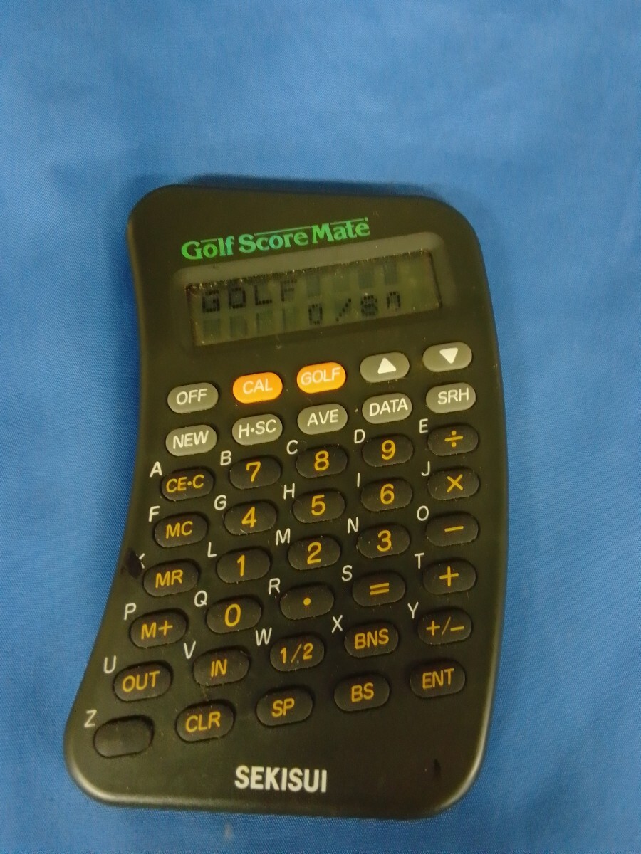 Yahoo!オークション - SEKISUI Golf Score Mate 電卓