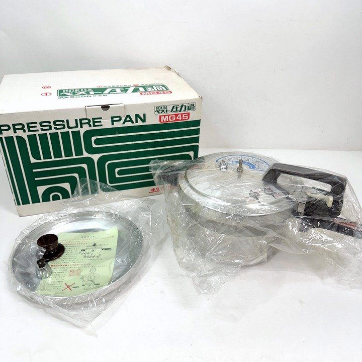 Yahoo!オークション - 【北陸アルミニウム】家庭用圧力鍋 MG45 長期保...