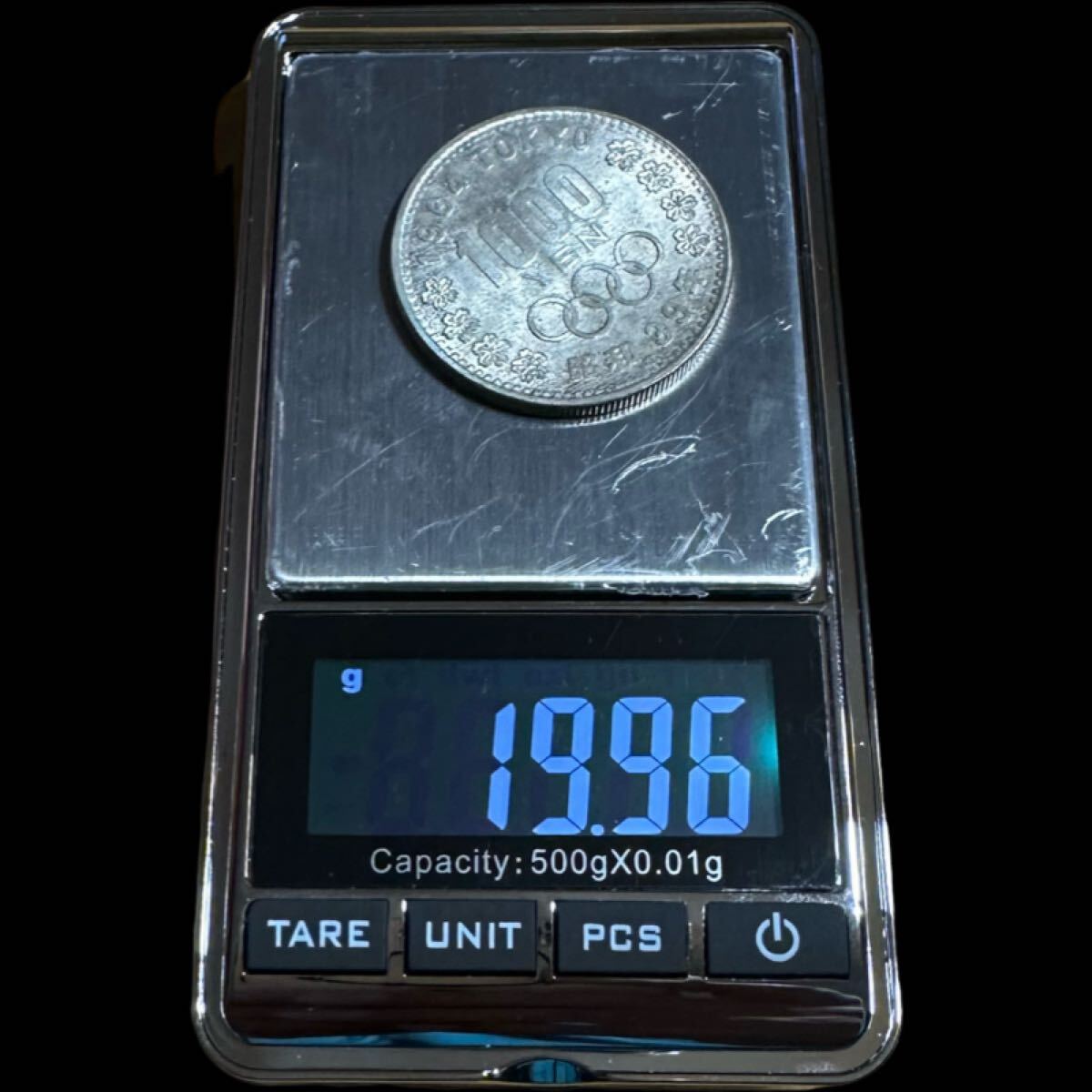 Yahoo!オークション - 1000円銀貨 1964年 東京オリンピック 昭和39年 ...