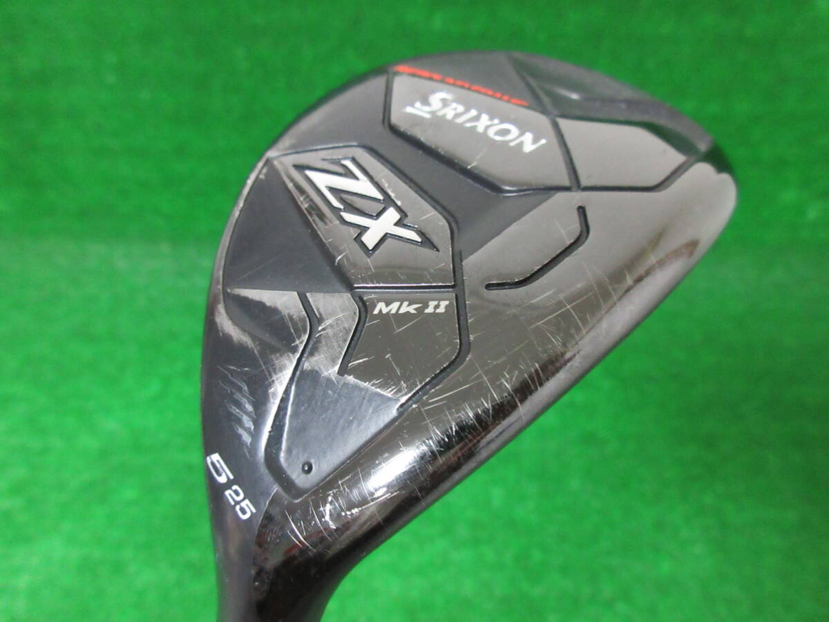 Yahoo!オークション - 7172【DUNLOP】SRIXON ZX MkⅡ HYBRID U5 25度 D...