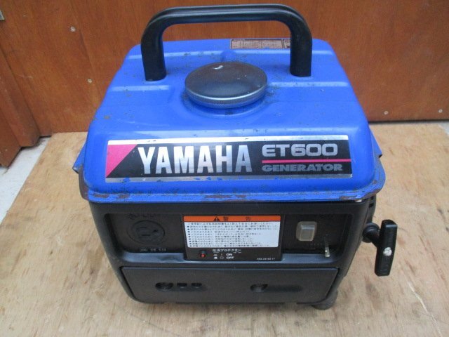 Yahoo!オークション - ジャンク品 YAMAHA エンジン発電機 ET600 （C-45...