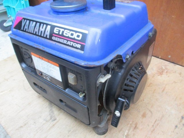 Yahoo!オークション - ジャンク品 YAMAHA エンジン発電機 ET600 （C-45...