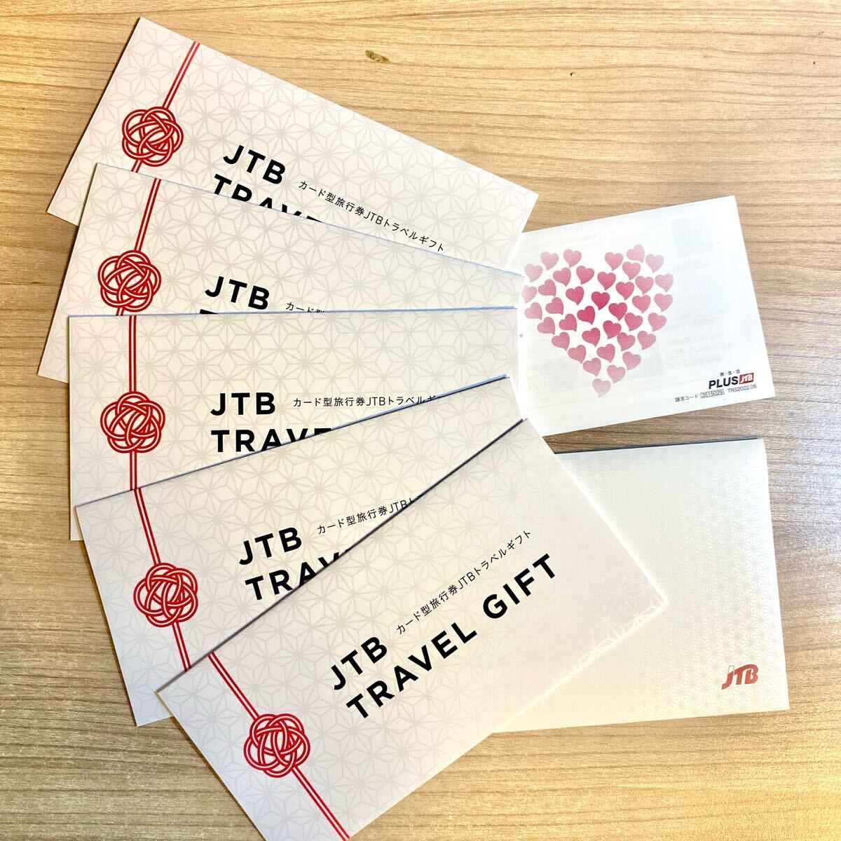 Yahoo!オークション - 新品未使用 JTBトラベルギフトカード 5万円分 旅...