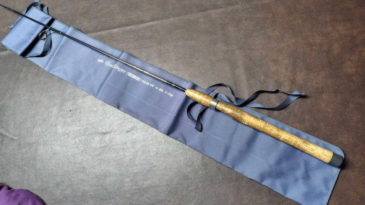 Yahoo!オークション - ufm ウエダ Trout Stinger BORON TSS-68 純正竿...