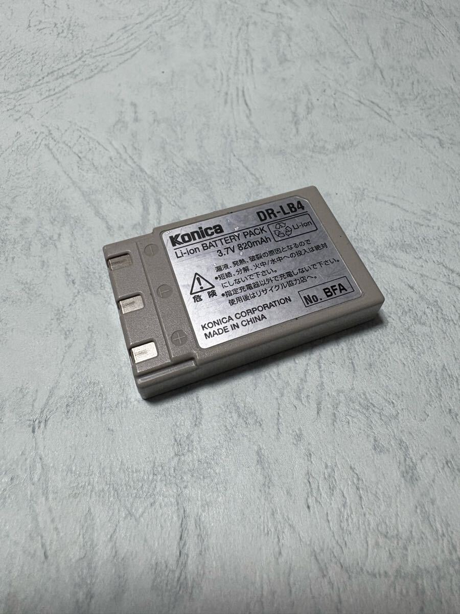 Yahoo!オークション - 送料無料 中古 コニカ純正品 DR-LB4 リチウムイ...