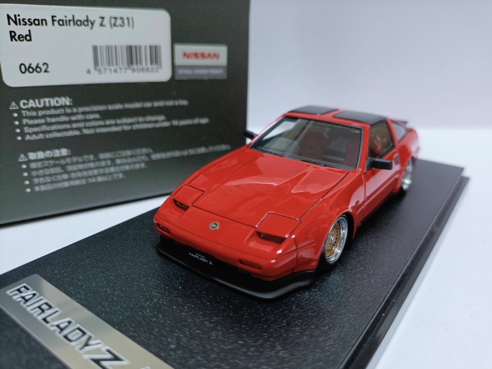 Yahoo!オークション - 送料無料 IG 1 43 Nissan Fairlady Z31 VG30 red