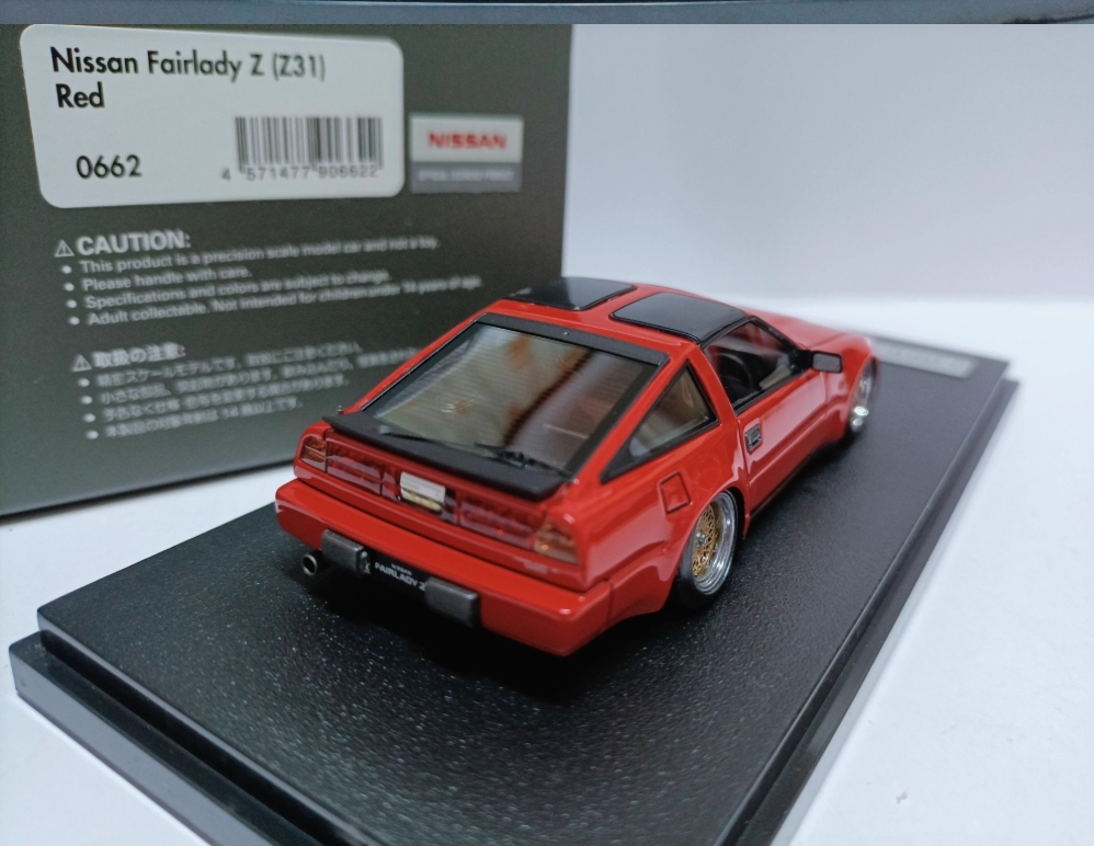 Yahoo!オークション - 送料無料 IG 1 43 Nissan Fairlady Z31 VG30 red