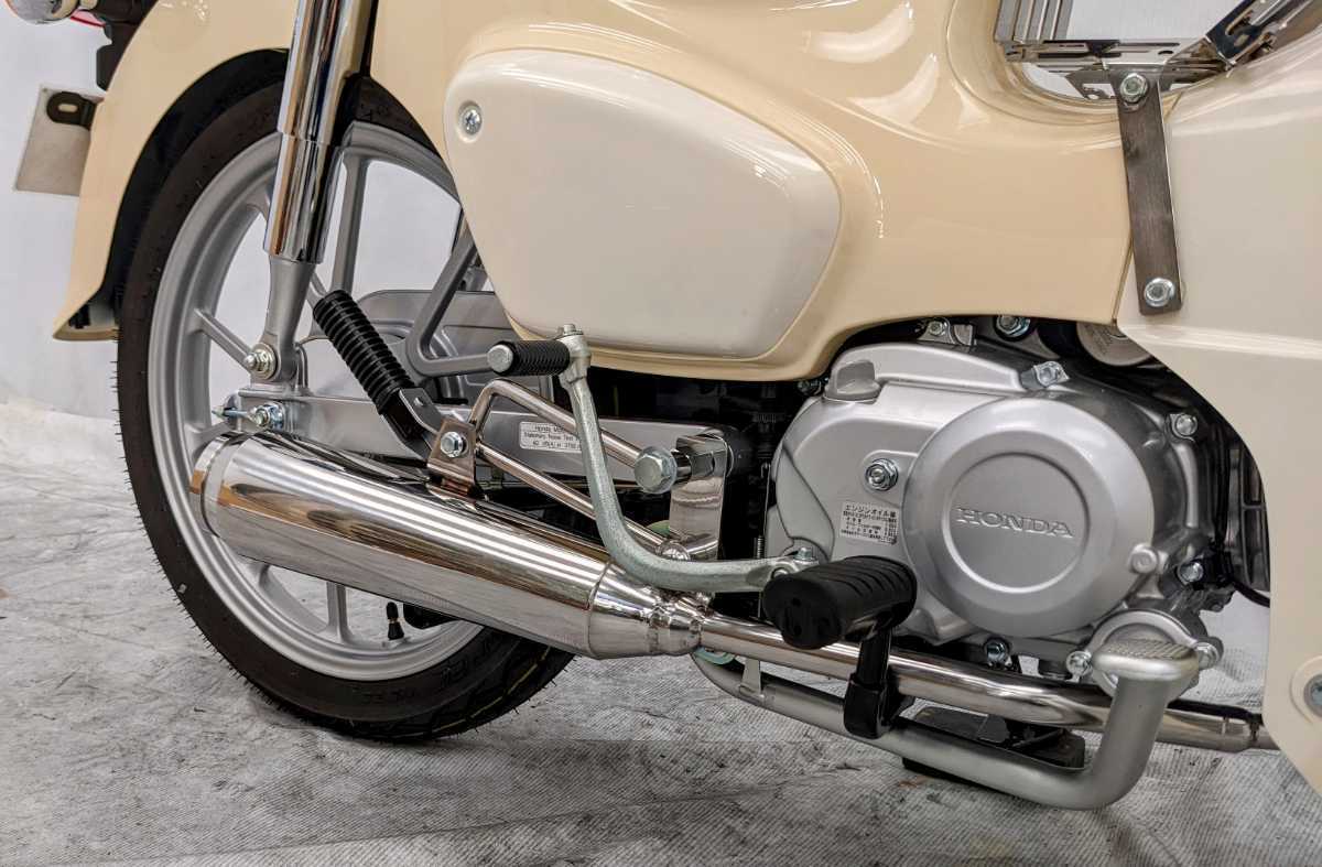 HONDA/ホンダ スーパーカブ110/クロスカブ110 JA10/JA44/JA59/JA45/JA60 用メガホンマフラー(マフラー本体（社外）)｜売買されたオークション情報、yahooの ...