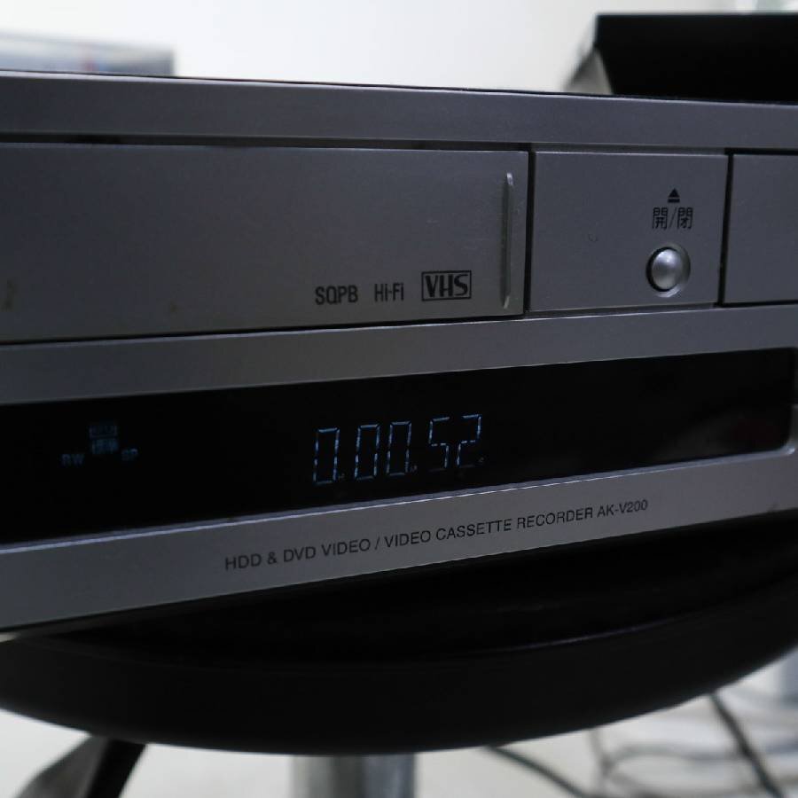 Yahoo!オークション - 動作品 東芝 VTR一体型HDD＆DVDレコーダー VHSビ...