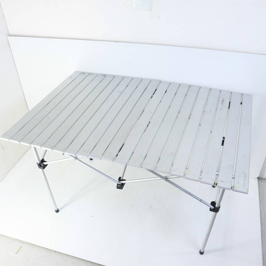 Coleman コールマン イージーロール2ステーツテーブル6 モデル170-5732 訳あり品 折りたたみテーブル アウトドア キャンプ 118v07(コールマン)｜売買されたオークション ...